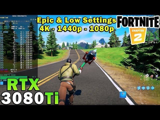 Best Fortnite Chapter 4 graphics settings for Nvidia Geforce RTX 3080 ...