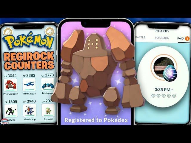 Pokemon GO Regirock raid guide: Best counters, weaknesses, & more