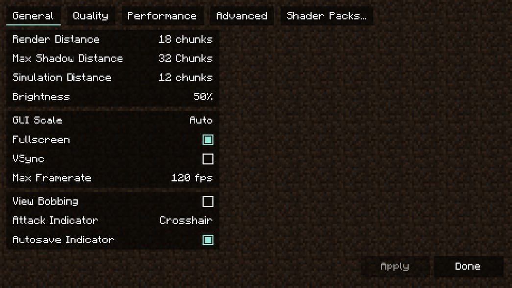 How to use shaders in Minecraft 1.20 snapshots