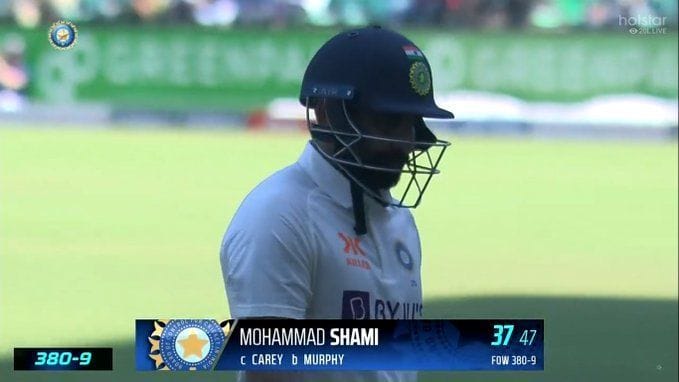 3 times Mohammed Shami starred with the bat for India in Tests