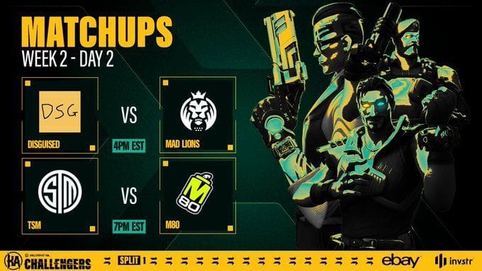 M80 vs TSM at NA Valorant Challengers League: Predictions, where to ...