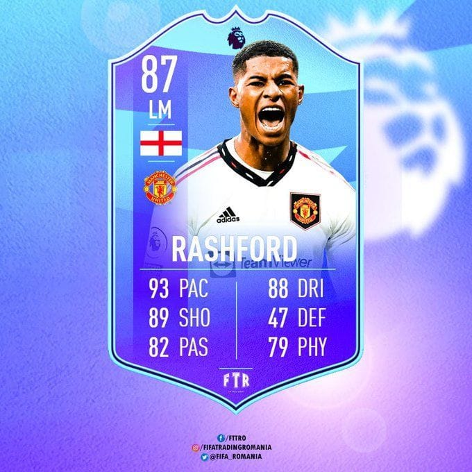 FIFA 23 leak hints at a new Marcus Rashford POTM PL card coming to ...
