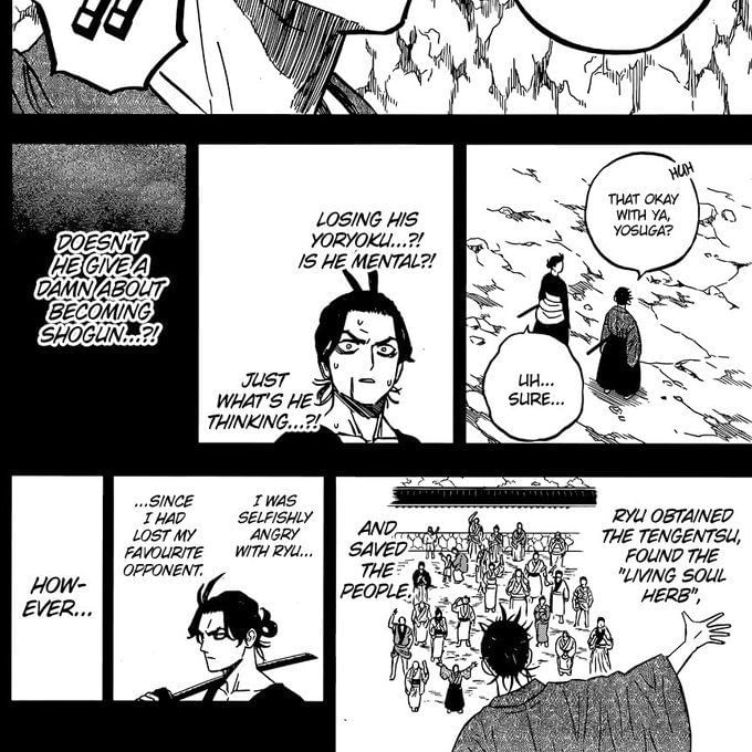 Black Clover chapter 351: Yosuga and Ryuya's past revealed, the Ryuzen ...