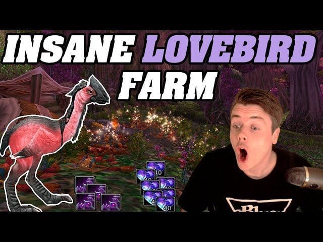 How to easily farm Lovely Charms to unlock Swift Lovebird in World of ...