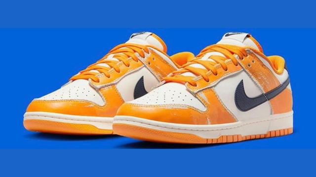 Nike Dunk Low Wear and Tear: Nike Dunk Low Faded Paint "Laser Orange ...