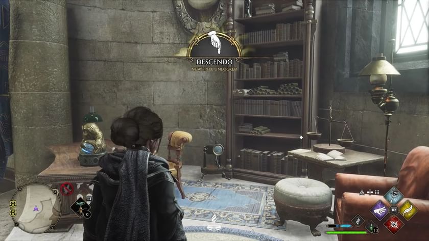 How to unlock Descendo in Hogwarts Legacy?