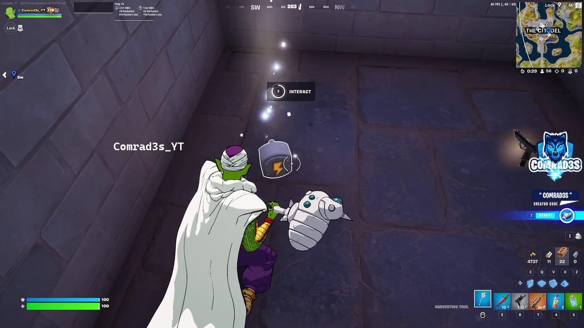 How to find a power plug in Fortnite Chapter 4