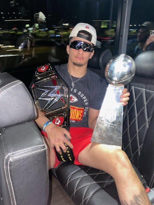 Patrick Mahomes WWE Title: Kansas City Chiefs: How did Patrick Mahomes ...