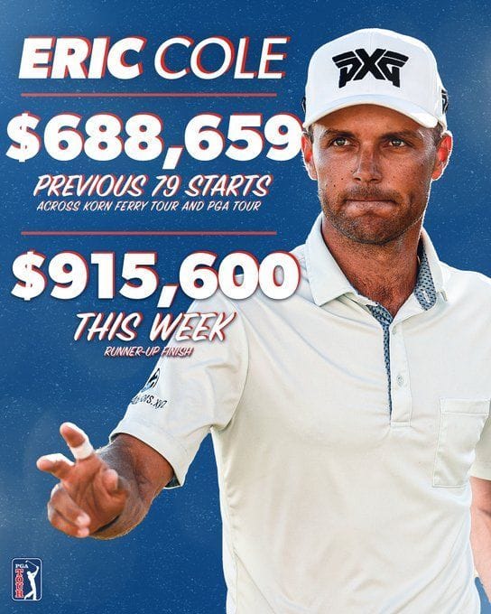 “All you need is one good week” – Fans in awe as Eric Cole earns more ...