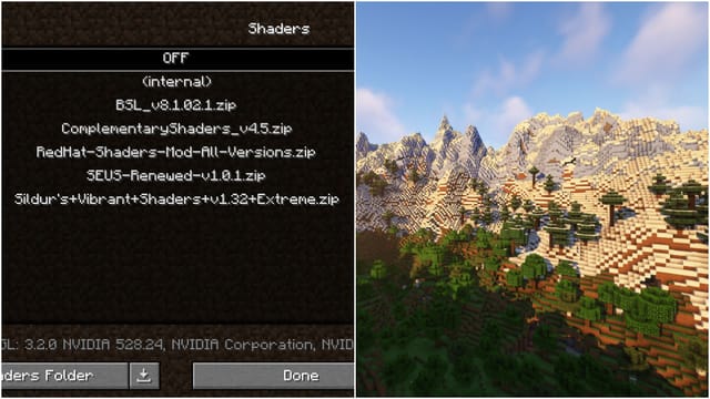 How to use shaders through OptiFine in Minecraft 1.19.3