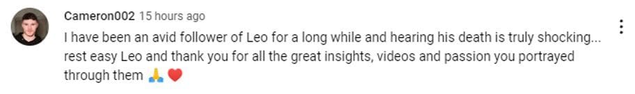 Who was Leo Rex? Tributes pour in as Leo and Longevity YouTuber found ...