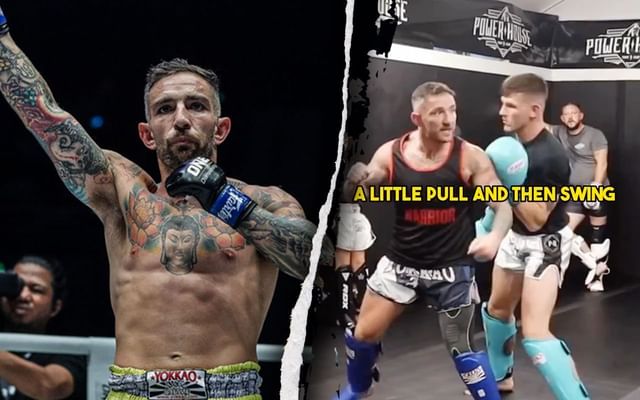 WATCH: Liam Harrison demonstrates how to use an opponent’s kick to ...