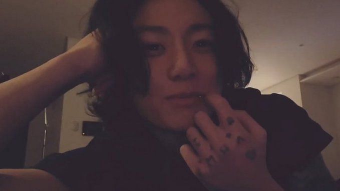 Not Good For My Health” Bts Jung Kooks Long Hair And Tattoos In Surprise Weverse Live Make
