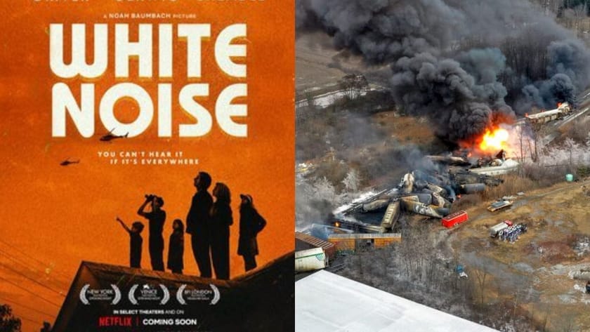 Netflix film 'White Noise' predicted the Ohio train derailing, internet ...