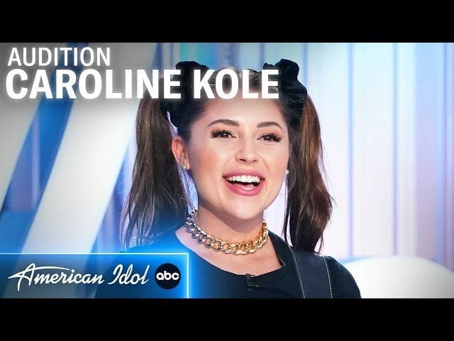 "Hope it was just nerves": American Idol contestant Caroline Kole's ...
