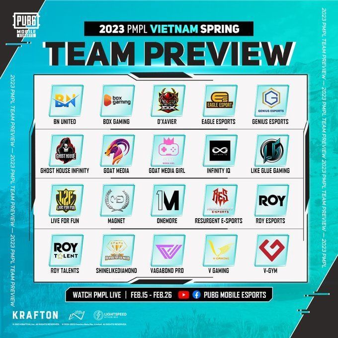 Pubg Mobile 2023 Esports Calendar: Pmpl, Pmwi, Pmgc, And More Details