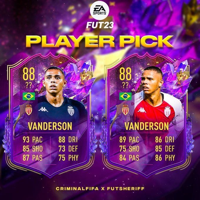 FIFA 23 leak hints at Vanderson Future Stars SBC coming to Ultimate Team