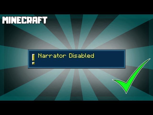 How to turn on and off the narrator in Minecraft Java and Bedrock