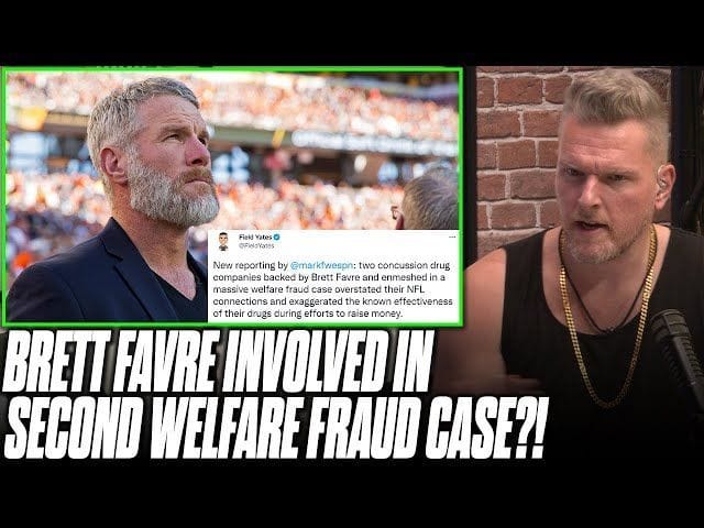 Pat McAfee counters Brett Favre over defamation lawsuit, files civil ...