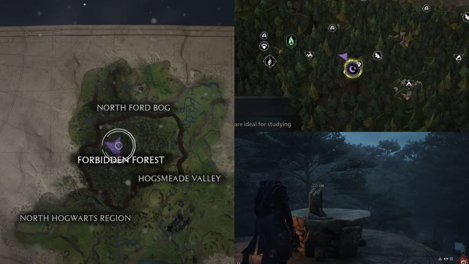 All Astronomy table locations in Hogwarts Legacy and how to use them