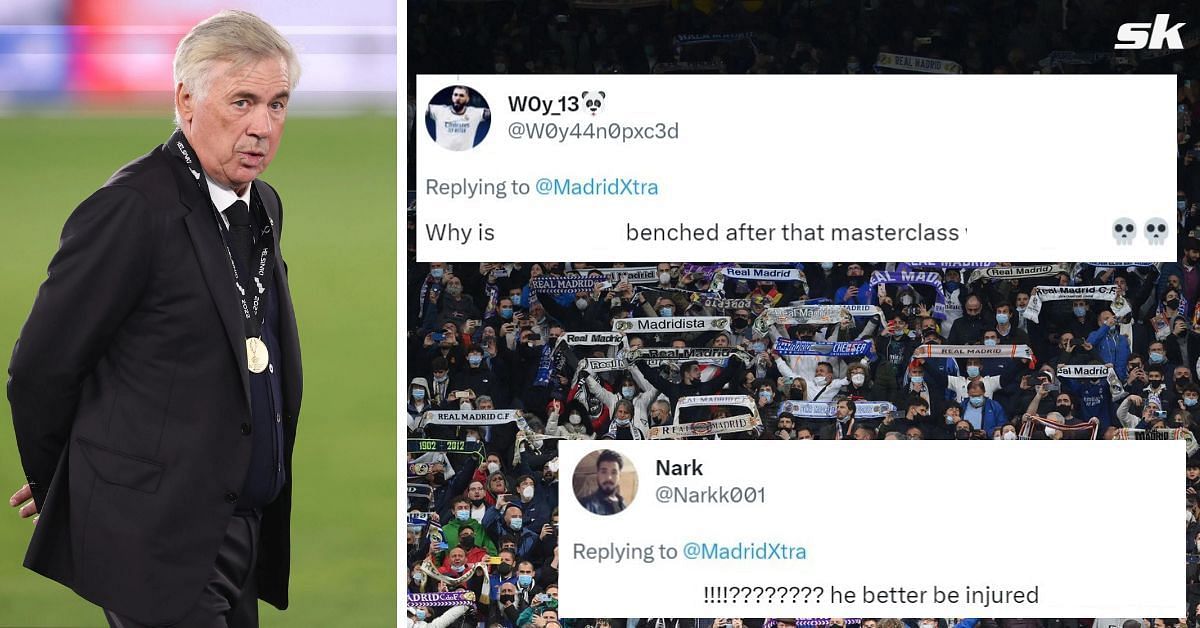 “He must play” – Real Madrid fans annoyed with Carlo Ancelotti’s ...