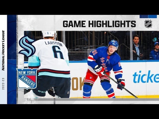 WATCH : Vladimir Tarasenko scores in his first game as a New York Ranger