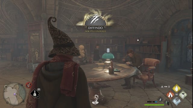 How to unlock Diffindo in Hogwarts Legacy?