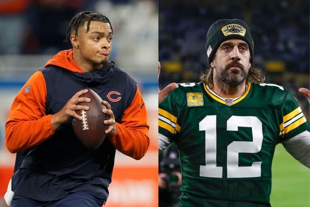 What does Justin Fields think of Aaron Rodgers? Bears QB reveals his true feeling toward Packers QB