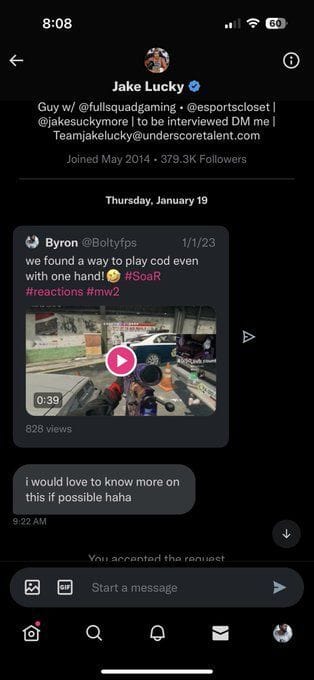 Call of Duty streamer gains traction on Twitter after clip of him ...