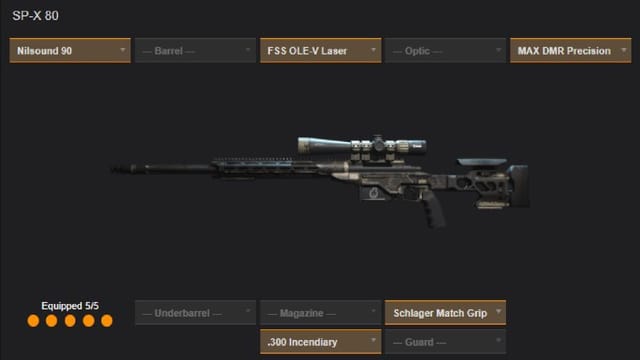 Best Warzone 2 loadout for SP-X 80 in Season 2