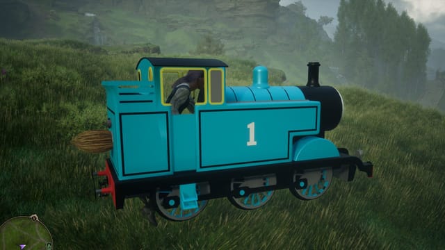 How to install Thomas the Tank Engine mod in Hogwarts Legacy