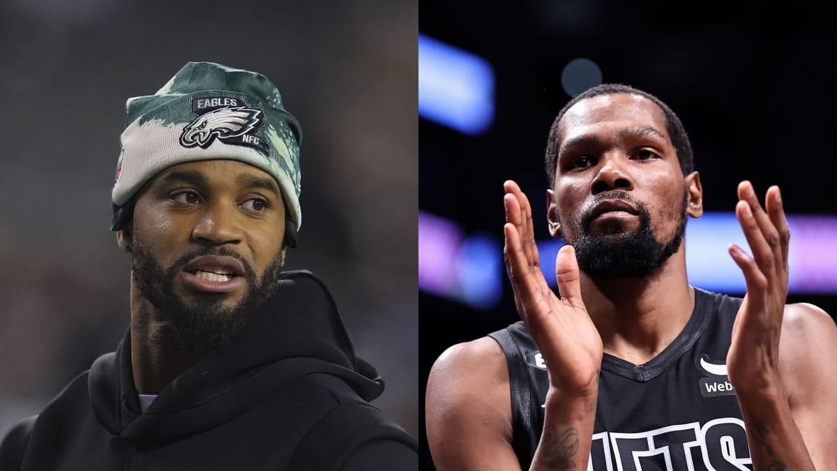 Eagles star Darius Slay’s reaction to blockbuster Kevin Durant trade ...