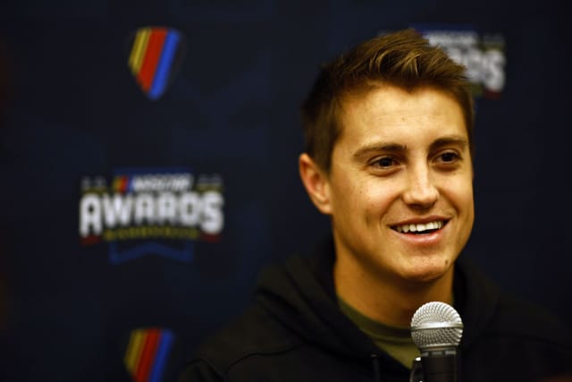 NASCAR Truck Series Champion Zane Smith and Front Row Motorsports snap ...