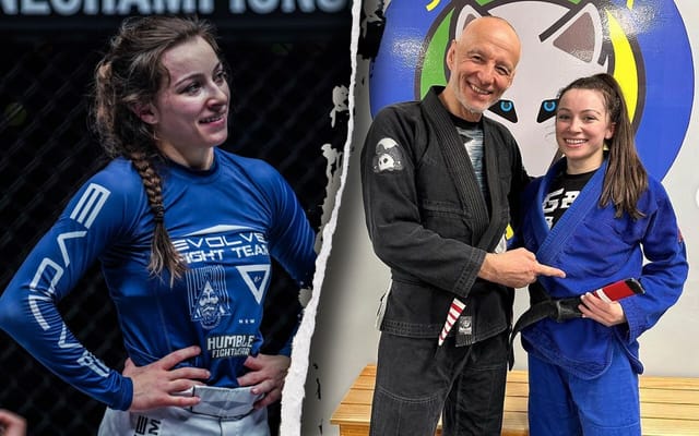 LOOK: Danielle Kelly earns 1st degree black belt in jiu-jitsu