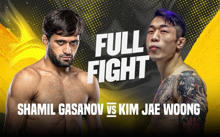 Free full fight: Shamil Gasanov’s stunning ONE debut against Kim Jae Woong