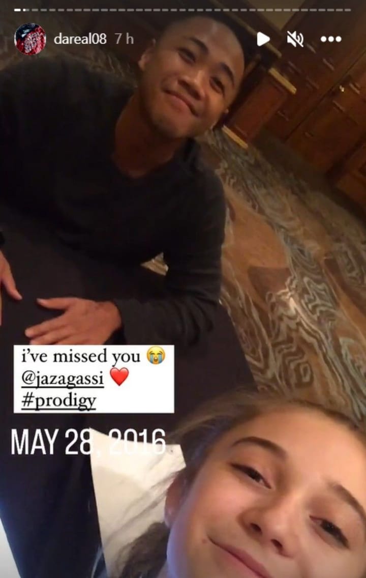 Andre Agassi and Steffi Graf's daughter Jaz Elle reunites with hip-hop ...