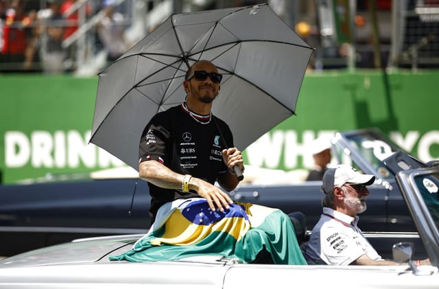 Lewis Hamilton feels ‘comfortable’ driving the all-new Mercedes W14