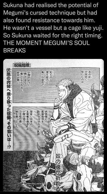 Jujutsu Kaisen chapter 213 explains why Sukuna waited so long to ...