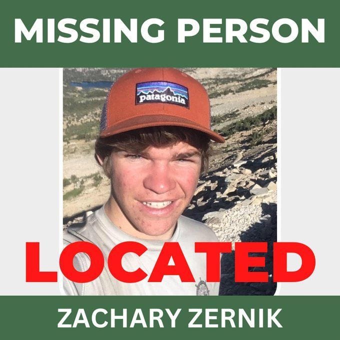 What happened to Zachary Zernik? Missing 22-year-old hiker found dead ...
