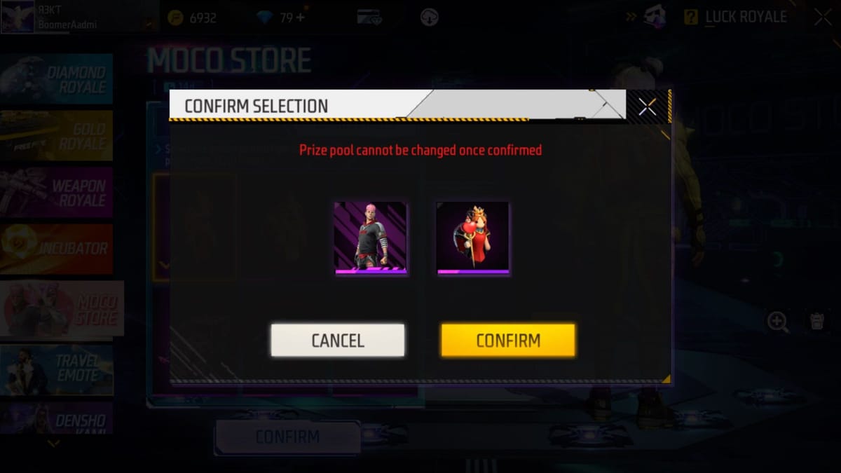 Free Fire MAX Moco Store (Valentine's Bundle): All items, price, and more