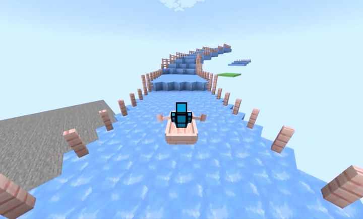 Ice boating gets a major upgrade in Minecraft's latest pre-release