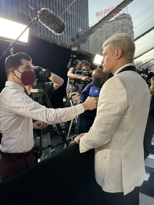 Cody Rhodes attends the premiere of popular Paramount+ series
