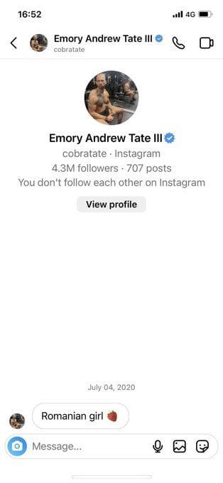 Was Andrew Tate released? What did Andrew Tate say about his jail cell?
