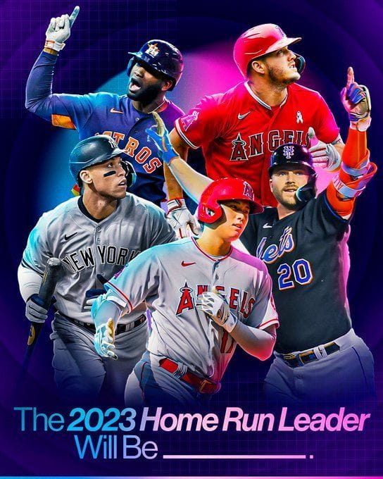 MLB fans predict the Home Run King for the 2023 Season - "Aaron Judge, with Yordan Alvarez a ...