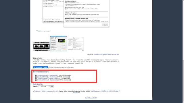 How to install and use Display Driver Uninstaller (DDU) in 2023