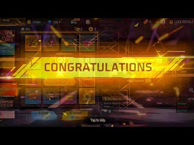 Free Fire Incubator: How to get Deity Menace Woodpecker and more gun ...