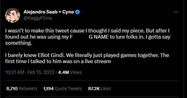 Elliot Gindi used popular coworkers’ names to lure people, Genshin ...