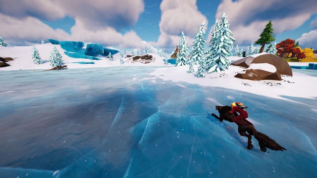 Fortnite: How to travel on frozen surfaces