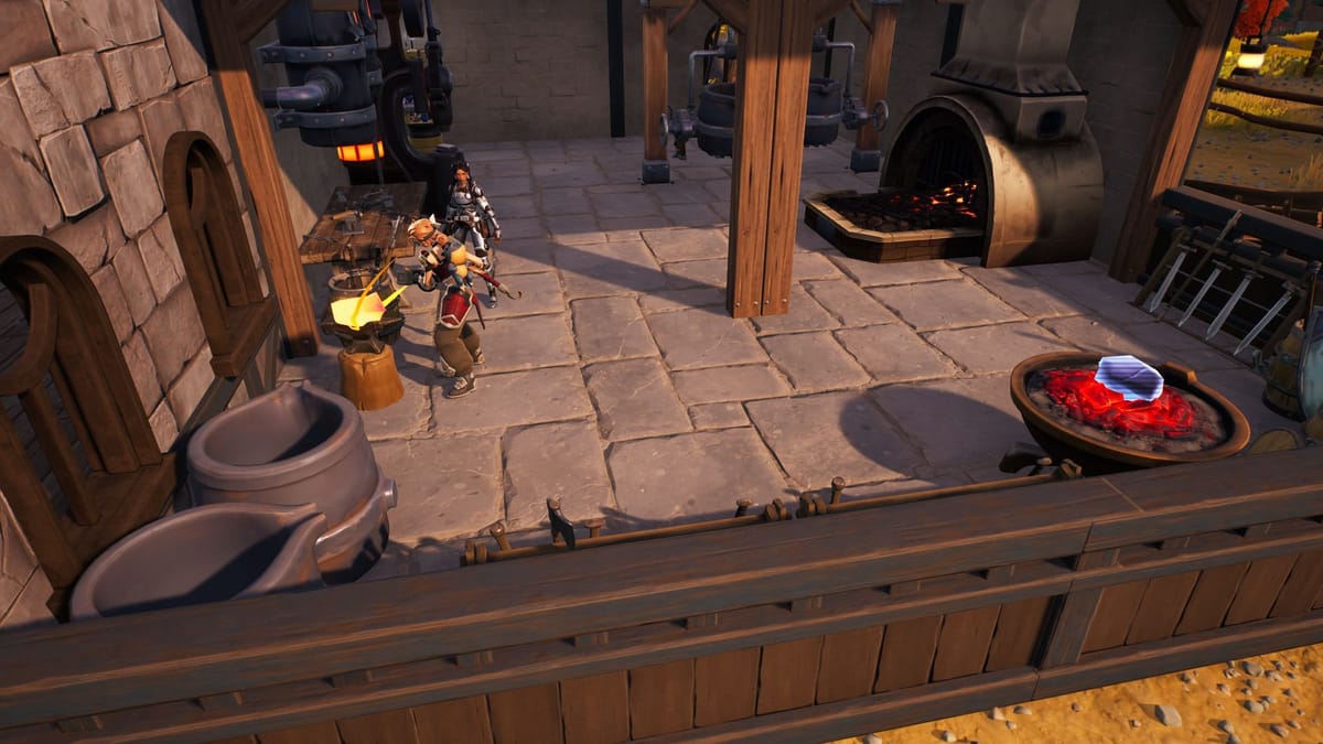 Fortnite: How to refine the Alloy by hitting it with the Harvesting Tool