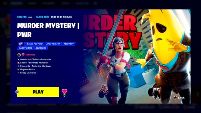 Fortnite: How to collect coins in Murder Mystery